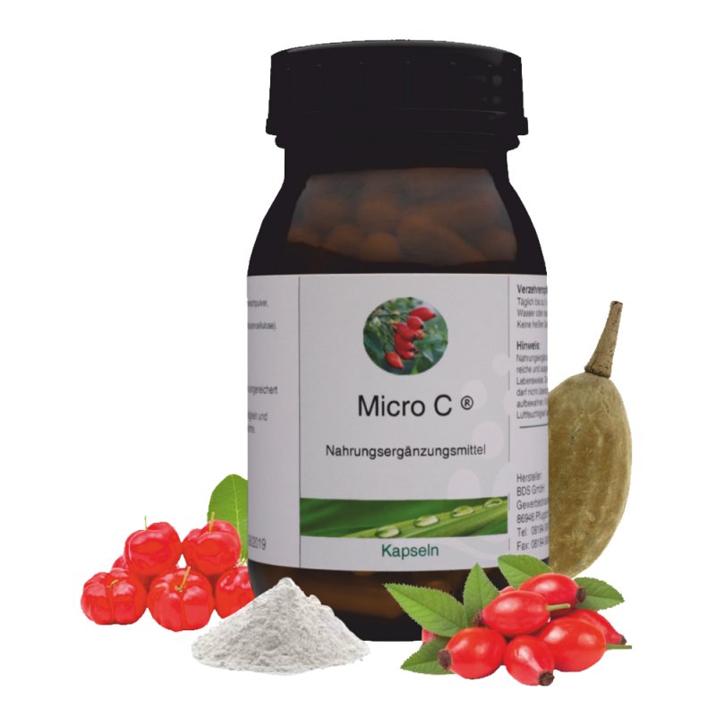 Micro C® Kapseln - mit natürlich entstandenem Vitamin C, 19,90